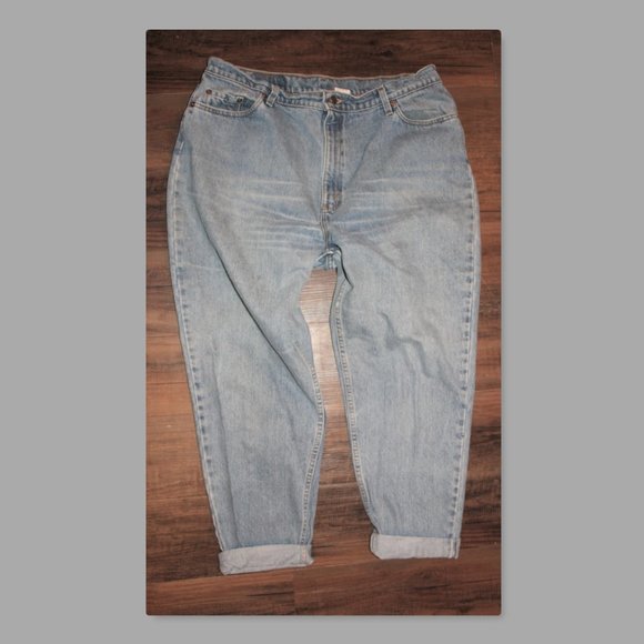 Levi's | Jeans | Vintage Levis Plus Size 2 Short Petite 550 Relaxed ...